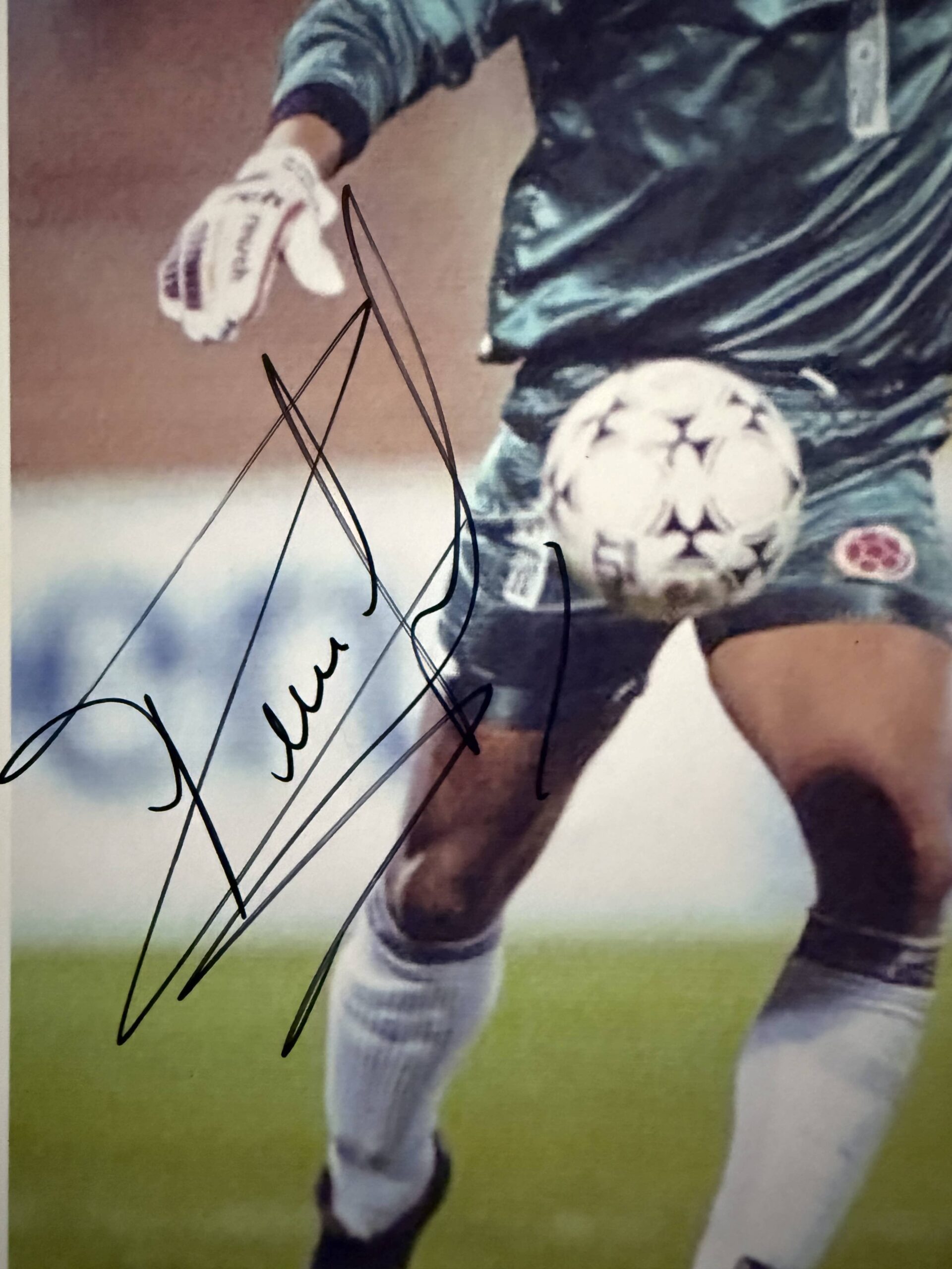 Autografo - René Higuita - JSA - Football Republic